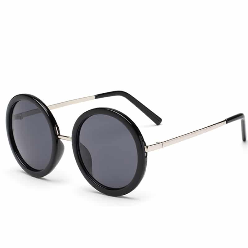 Vintage Mirrored Round Shaped Sunglasses - bohogammastyle