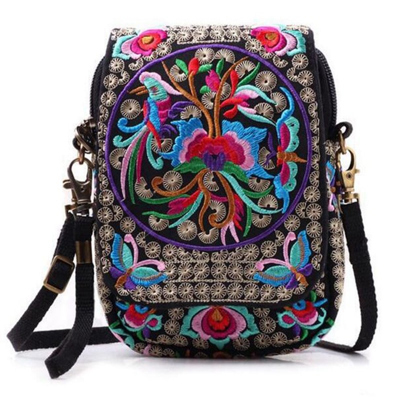 Boho Ethnic Embroidered Bag - bohogammastyle