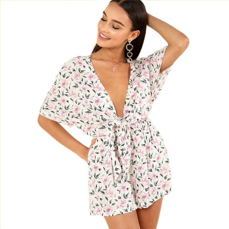 Bohemian Elegant Beach Romper - bohogammastyle